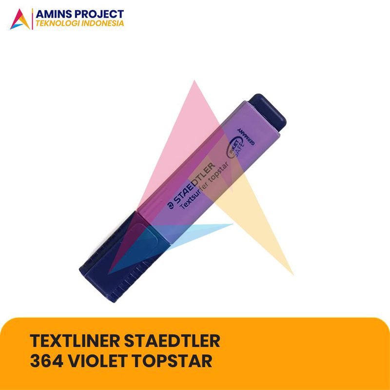 HIGHLIGHTER PEN / TEXTLINER STAEDTLER 364 VIOLET TOPSTAR