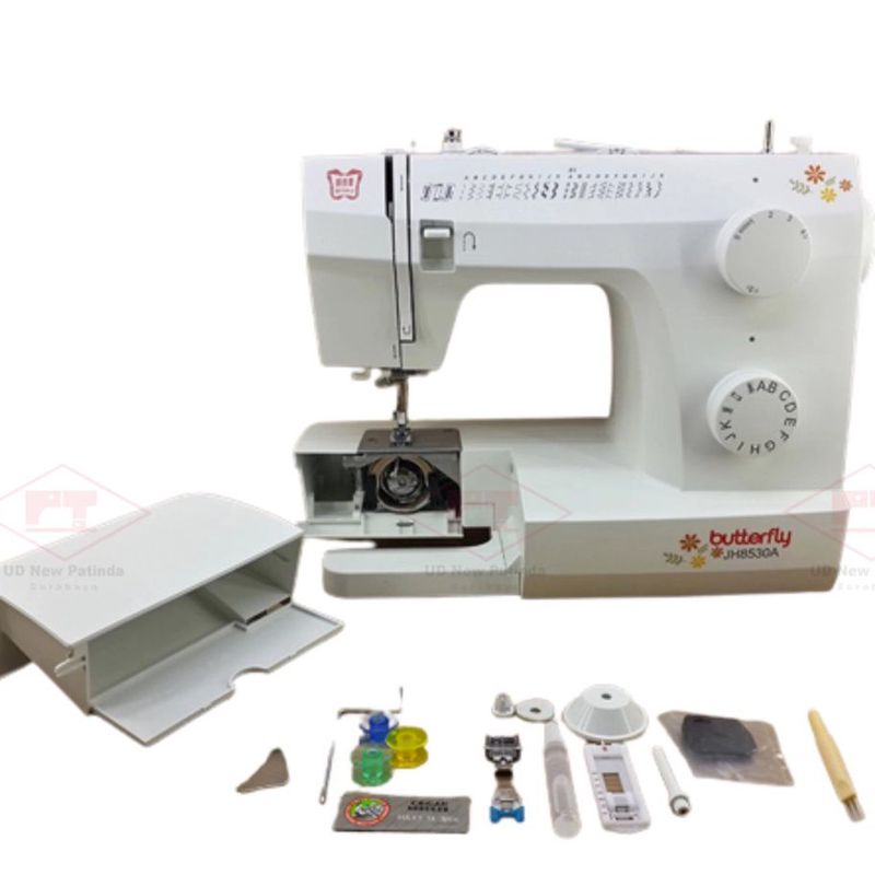 Mesin Butterfly 8530 jahit zigzag portable