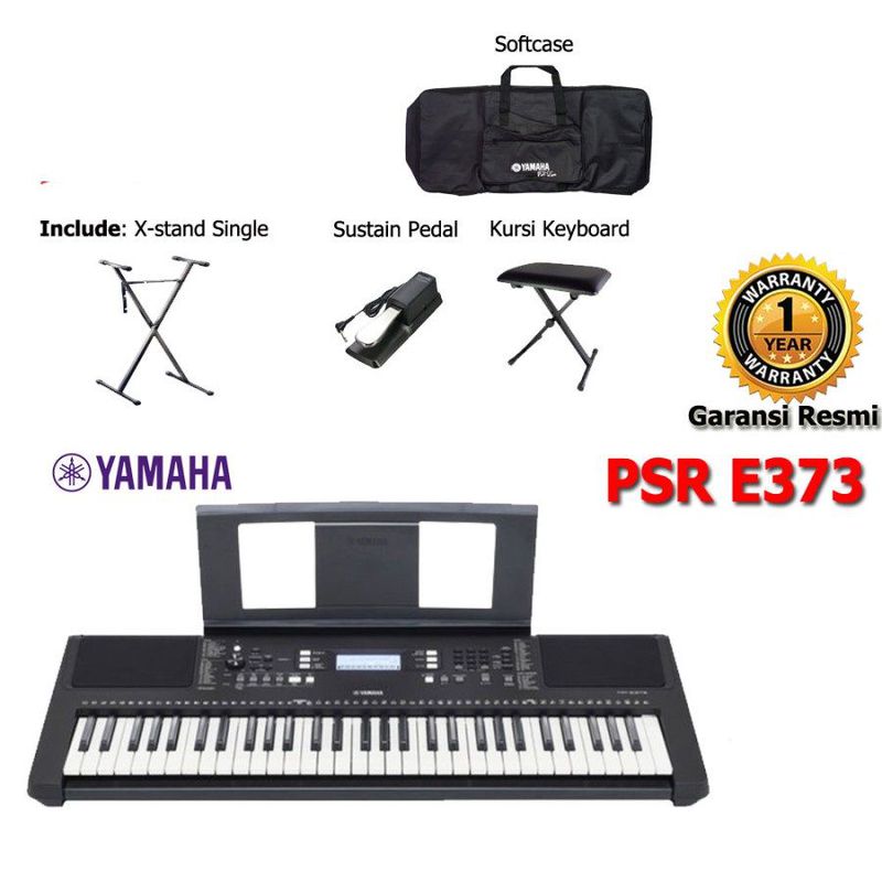 KEYBOARD YAMAHA PSR E373
