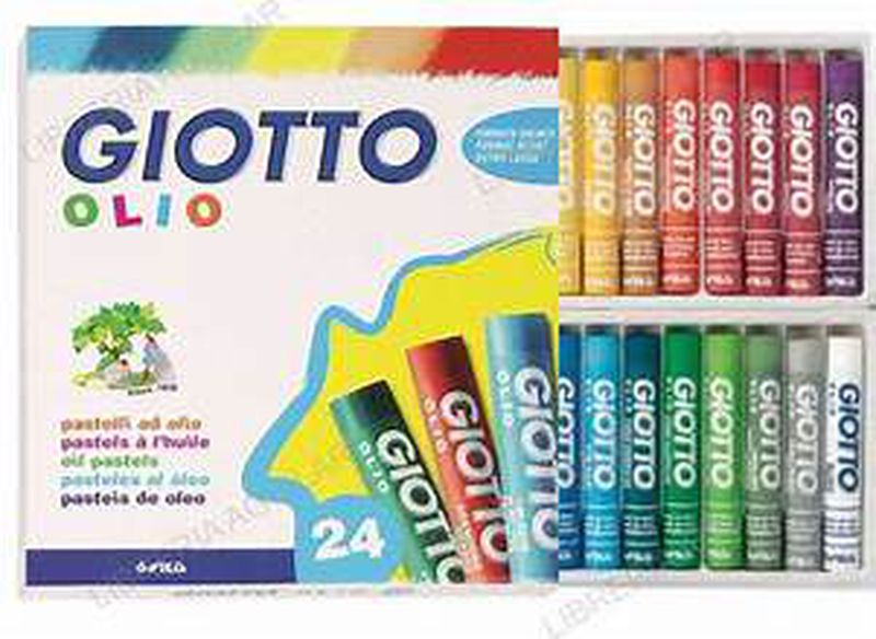 CRAYON OIL PASTEL 24 COLOR GIOTTO