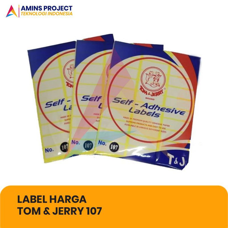 LABEL HARGA TOM & JERRY 107