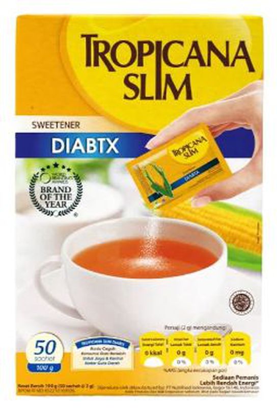 Gula Tropikana Slim ( Pemanis Rendah Kalori )