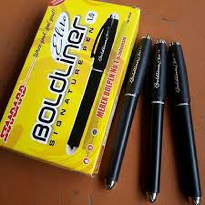 PULPEN STANDARD BOLDNER ELITE 1,0 (HITAM)