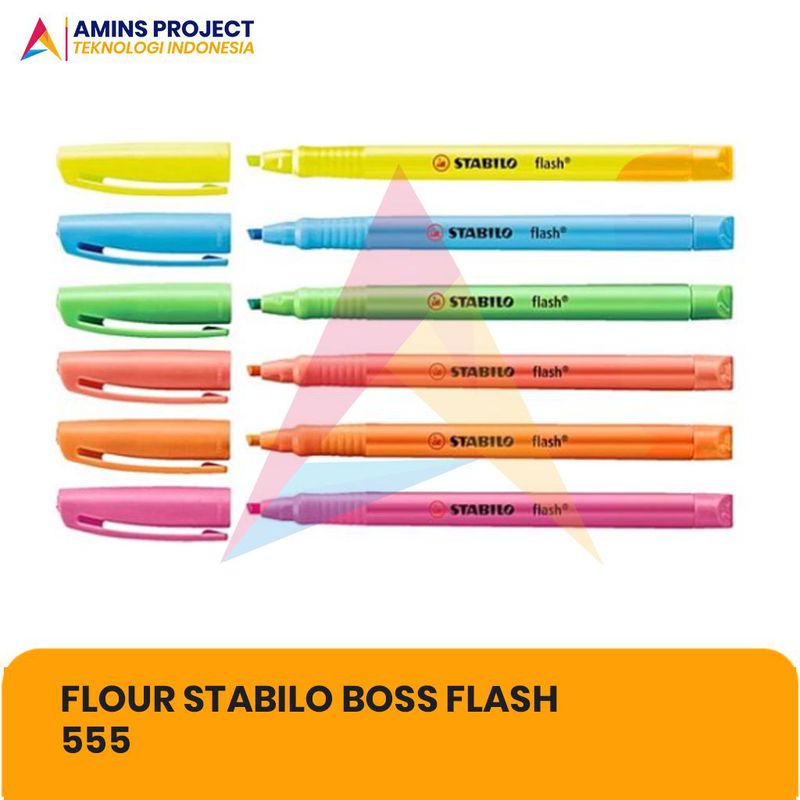 HIGHLIGHTER / FLOUR STABILO BOSS FLASH 555