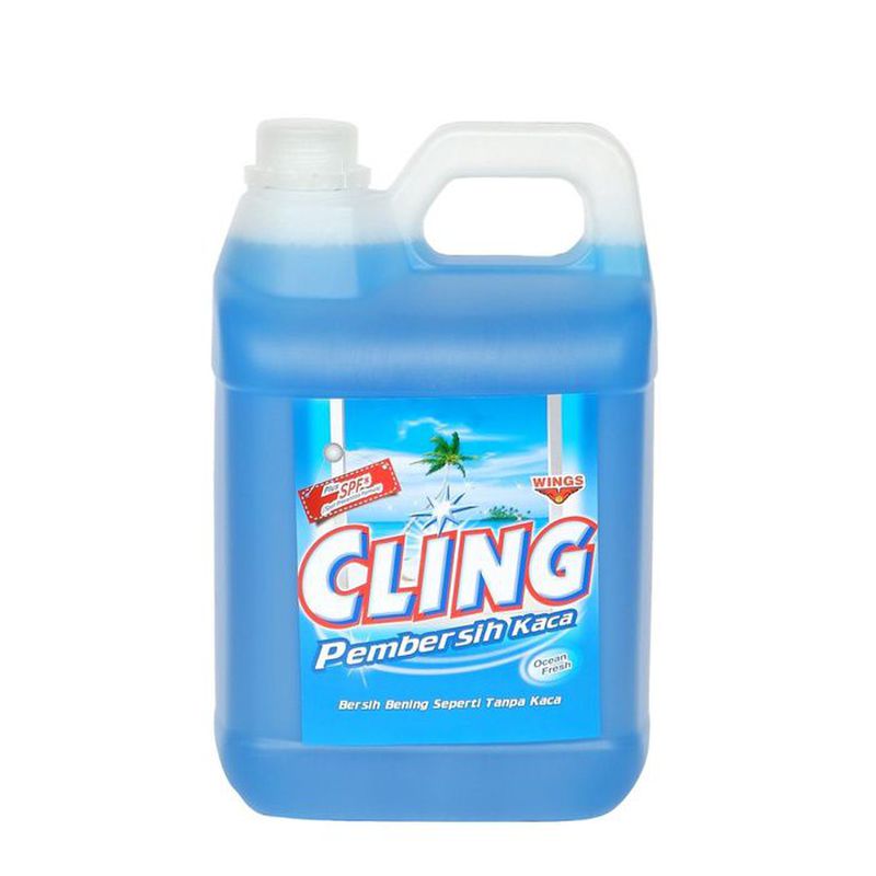 DLASS CLEANER / OBAT KACA (CLING) 4L