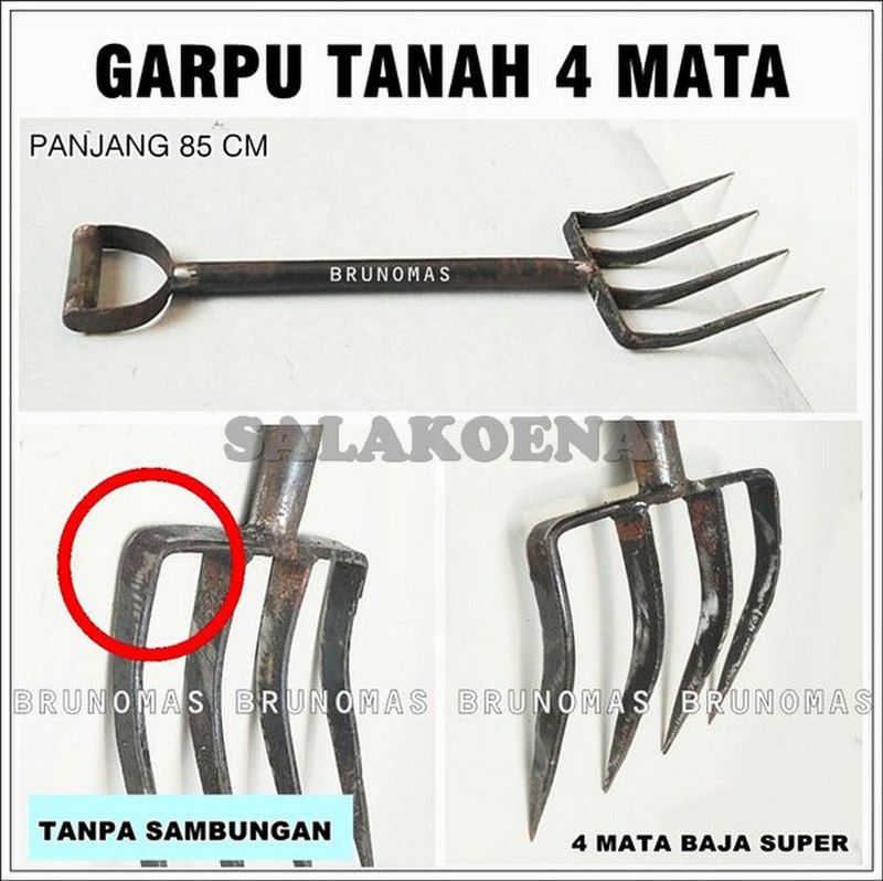 garpu tanah injak
