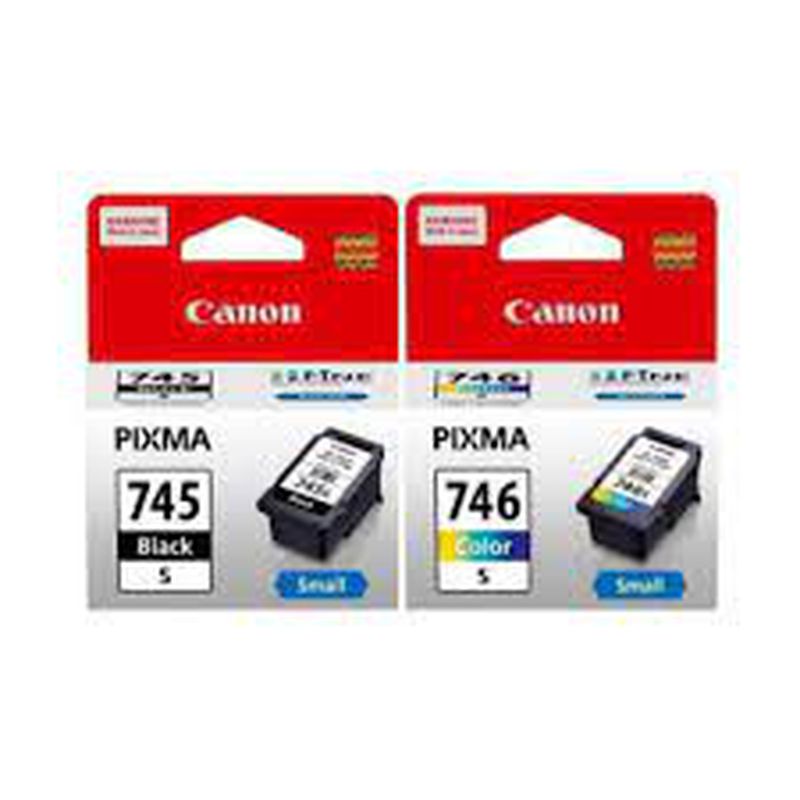 Canon Cartridge Printer InkJet PG-745S Black dan CL-746S Colour ...