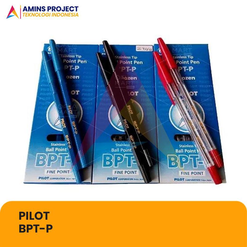 BALLPOINT / BOLPEN PILOT BPT-P (1 PACK)