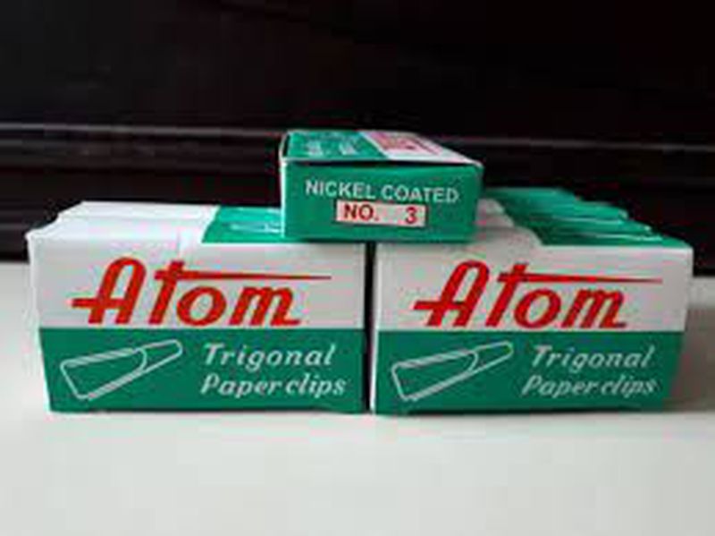 Paper Clips Atom No.3