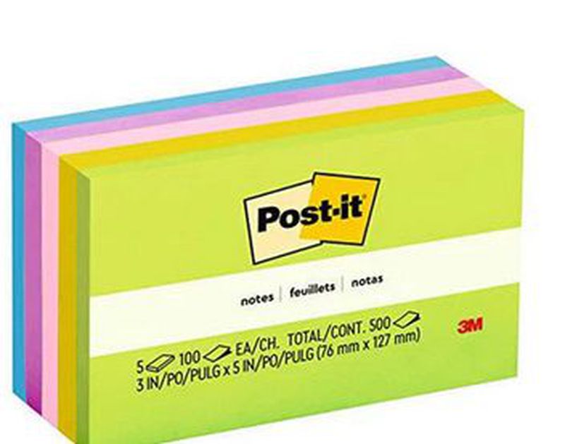 Sticky Notes / Post-it 3M 5 warna 655-5UC