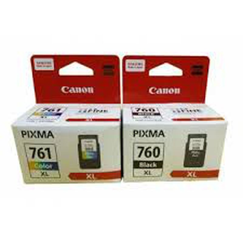 Canon Cartridge Printer InkJeT PG-760 XL Black Original - CL-761 XL Color