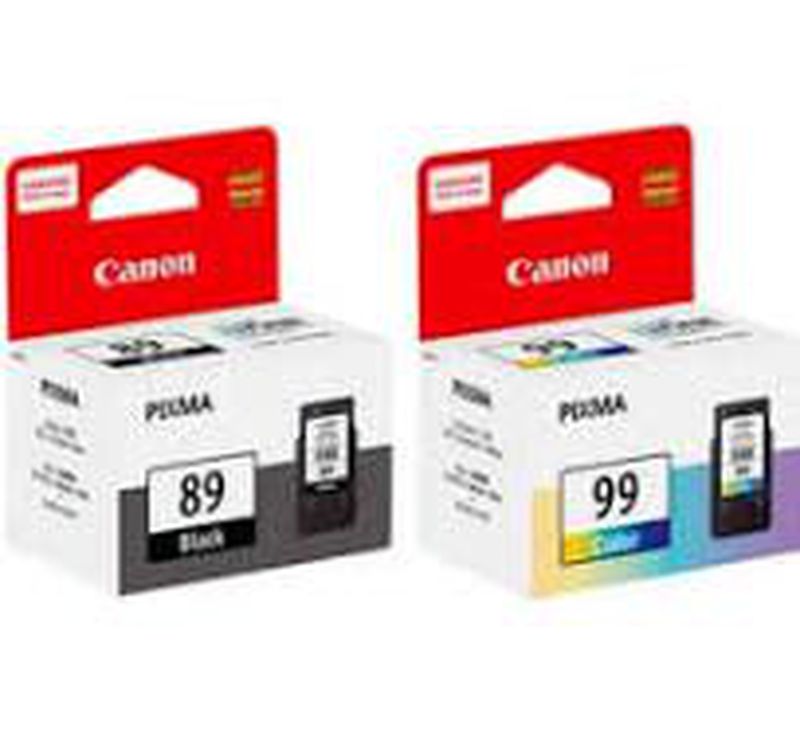 Canon Cartridge Printer InkJet PG-89 Black dan CL-99 Color Original - Set