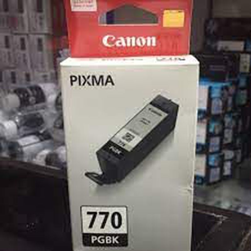 Canon Cartridge Printer InkJeT PGI-770 PGBK Black Original