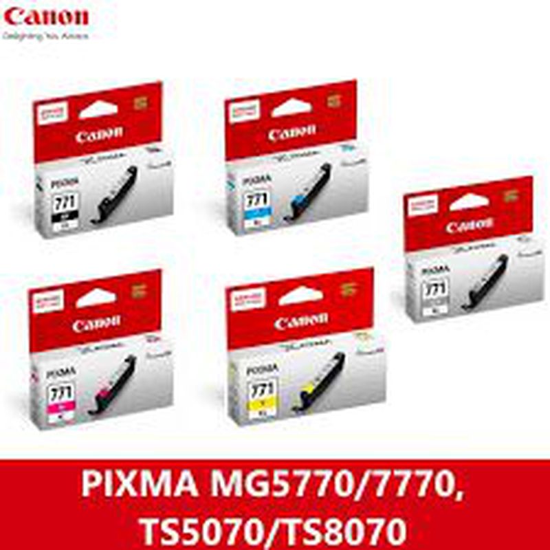 Canon Cartridge Printer InkJeT CLI-771 XL Original - Set
