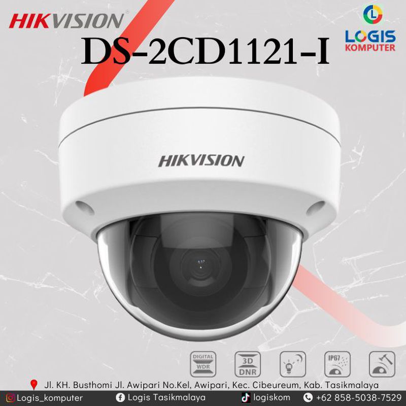 Kamera CCTV IP Indoor Hikvision DS-2CD1121-I 2MP Termurah Berkualitas
