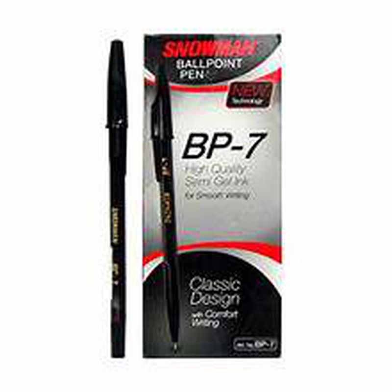 BALLPOINT TUTUP BP-7 SNOWMAN