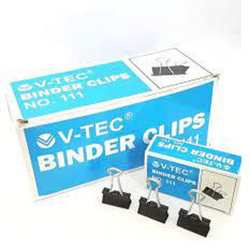 Binder Clips No. 111 V Tec (Gross)