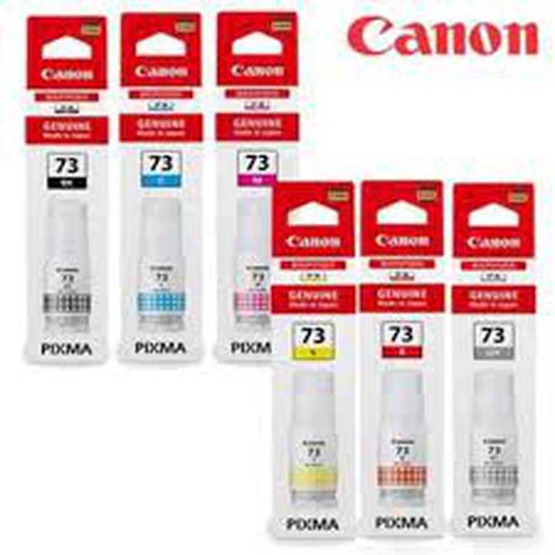 Canon Tinta Printer InkJet GI-73 Original - Red