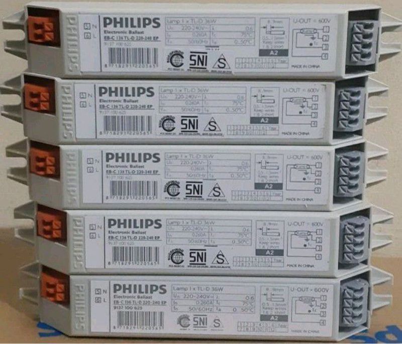 Trafo ballast philips 36/40 w