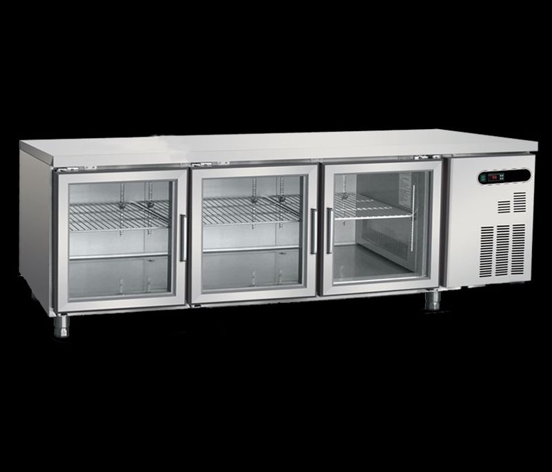 TZ410G Under Counter Chiller Glass Door