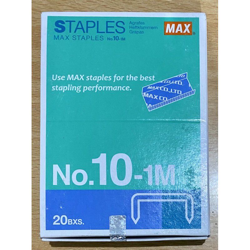 STAPLES 10-1M MAX - (PER PAK)