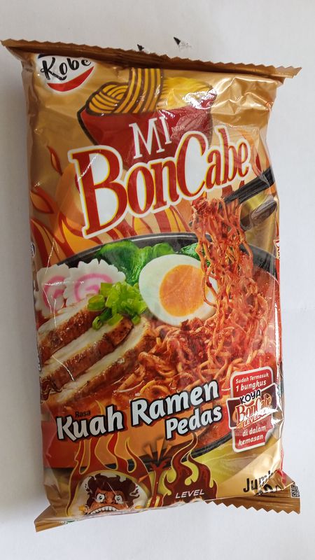 mie boncabe kuah ramen
