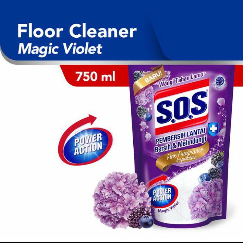Floor cleaner Sos Magic Violet 750ML
