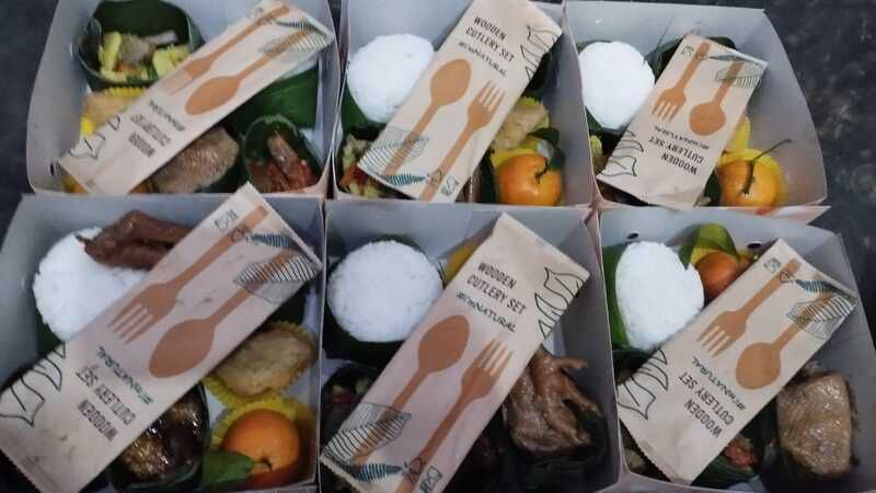 nasi box tanpa plastik