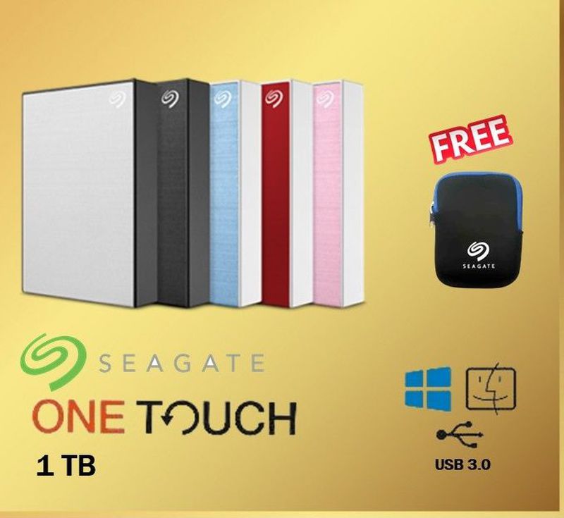 Seagate One Touch HDD / Hardisk Eksternal 1TB USB 3.2 1 TB