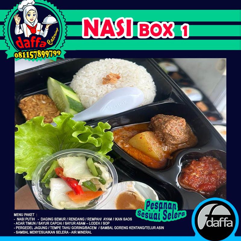 PAKET NASI BOX 1