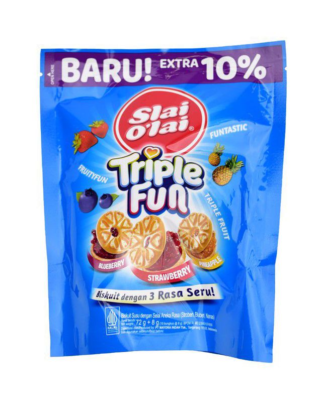 Slai Olai Triple Fun Pouch