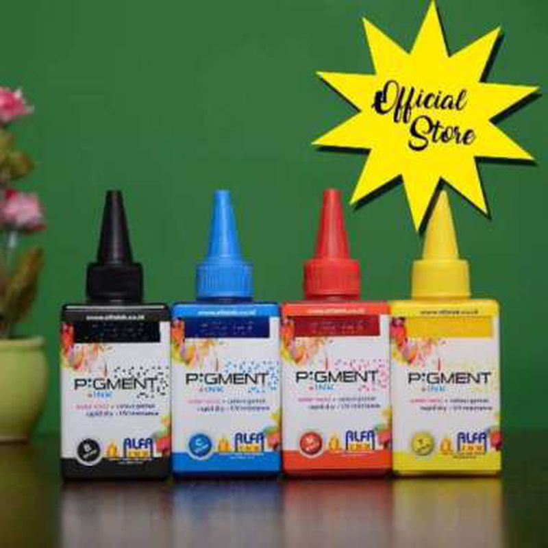 TINTA PIGMENT ALFA LINK 100ml - Biru