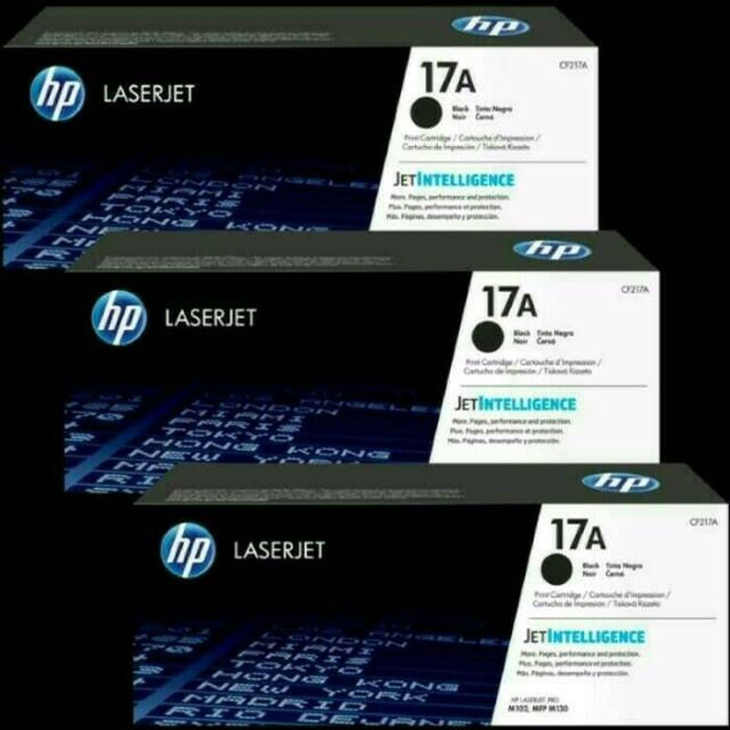 Toner HP Laser Jet 17A (CF217A) Black Original