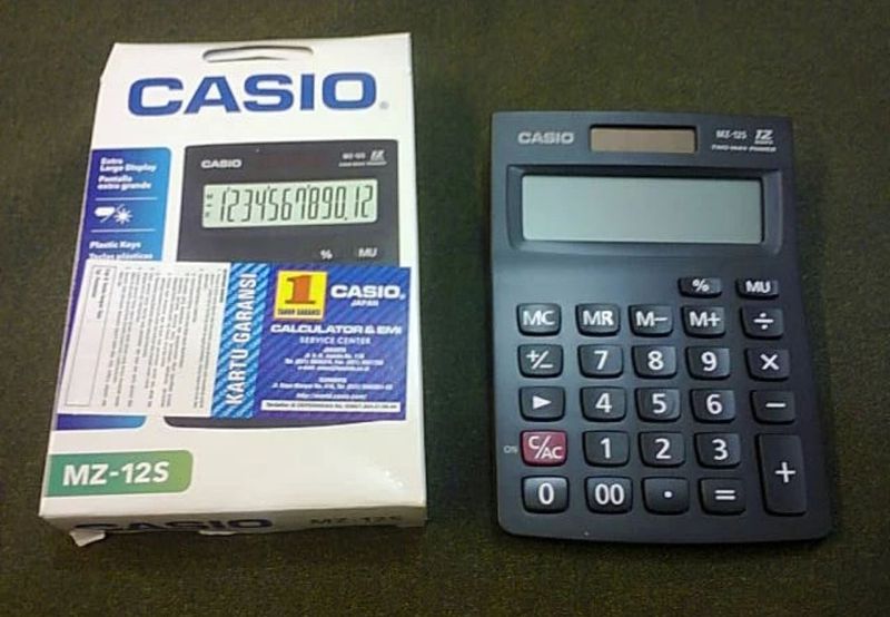 Calculator Casio MZ-12S
