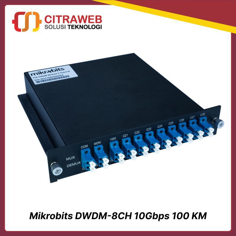 Mikrobits DWDM-8CH 10Gbps 100 KM DWDM-8CH