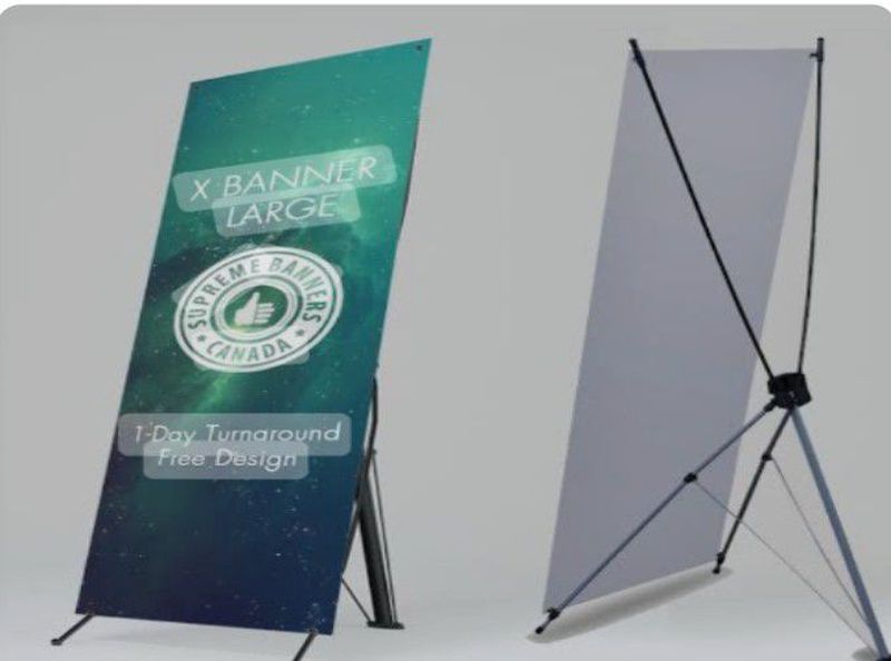 STANDING BANNER LUSTER DAN KAKI