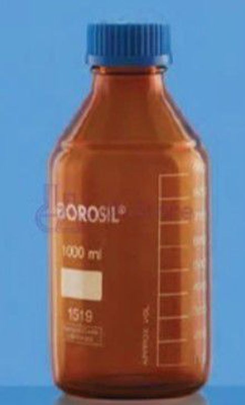 Reagent Bottle 100 ml, Amber