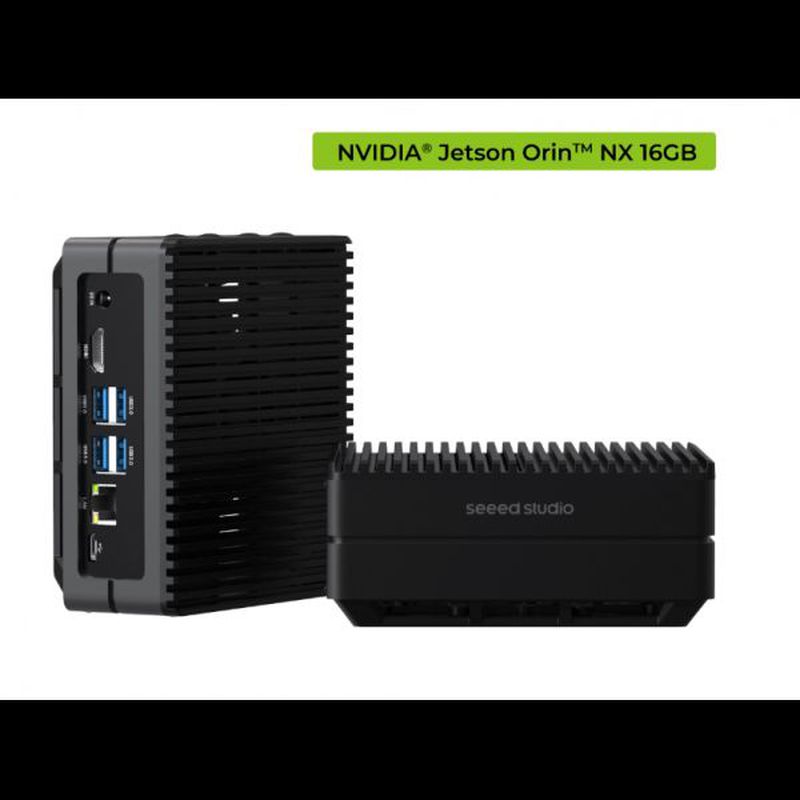 reComputer J4012 Edge AI Device Jetson Orin NX 16GB RAM 128GB NVMe SSD with Case