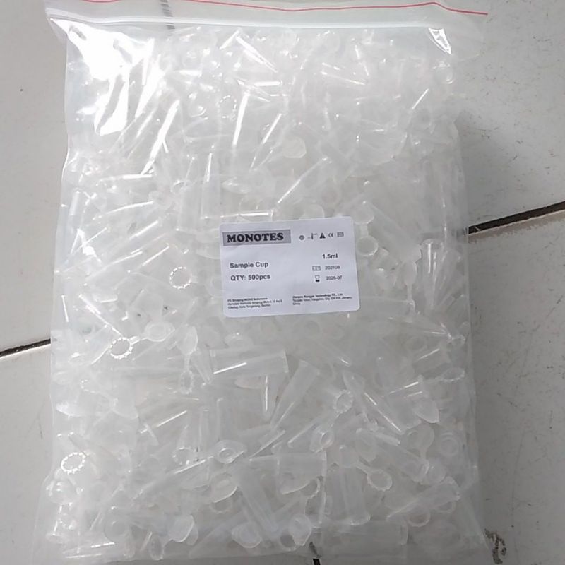 Monotes Sample Cup / Microtube 1,5ml 500's
