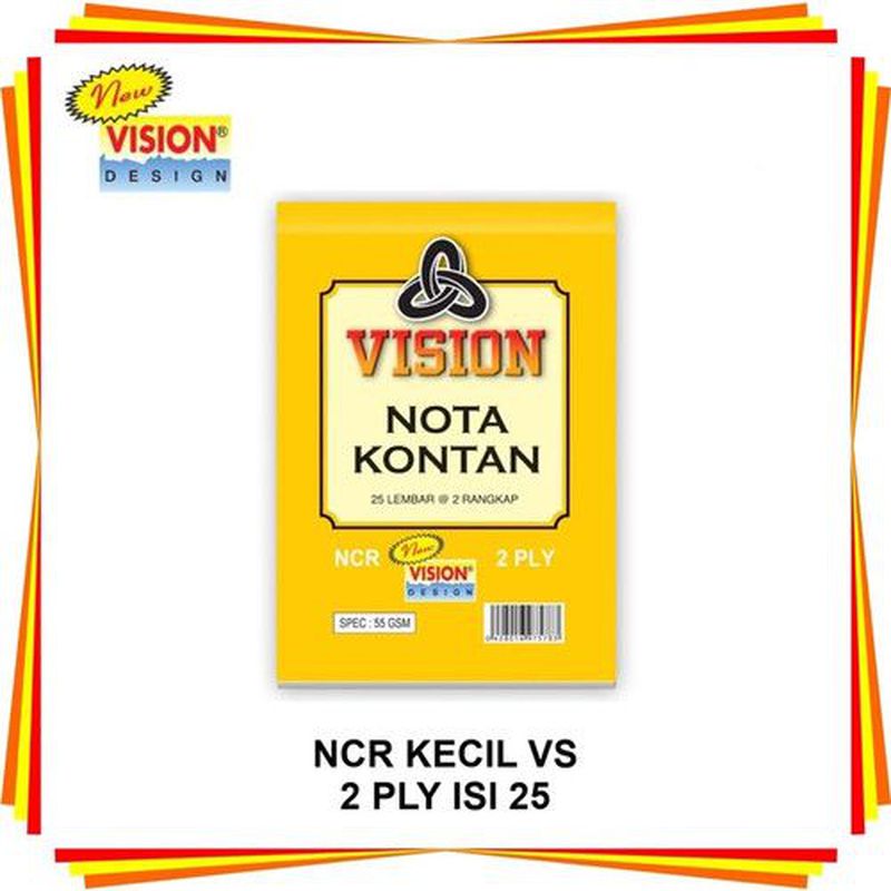 Nota Kontan Vision 2 Ply 1 Pak