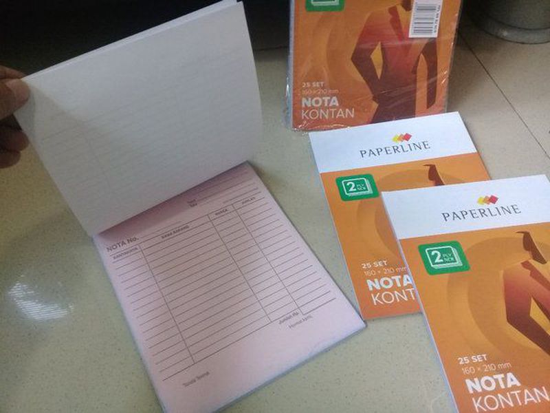 Nota Kontan Paperline 2 Ply