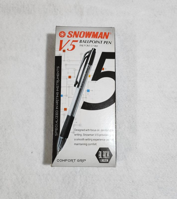 Ballpoint Pen Snowman v-5