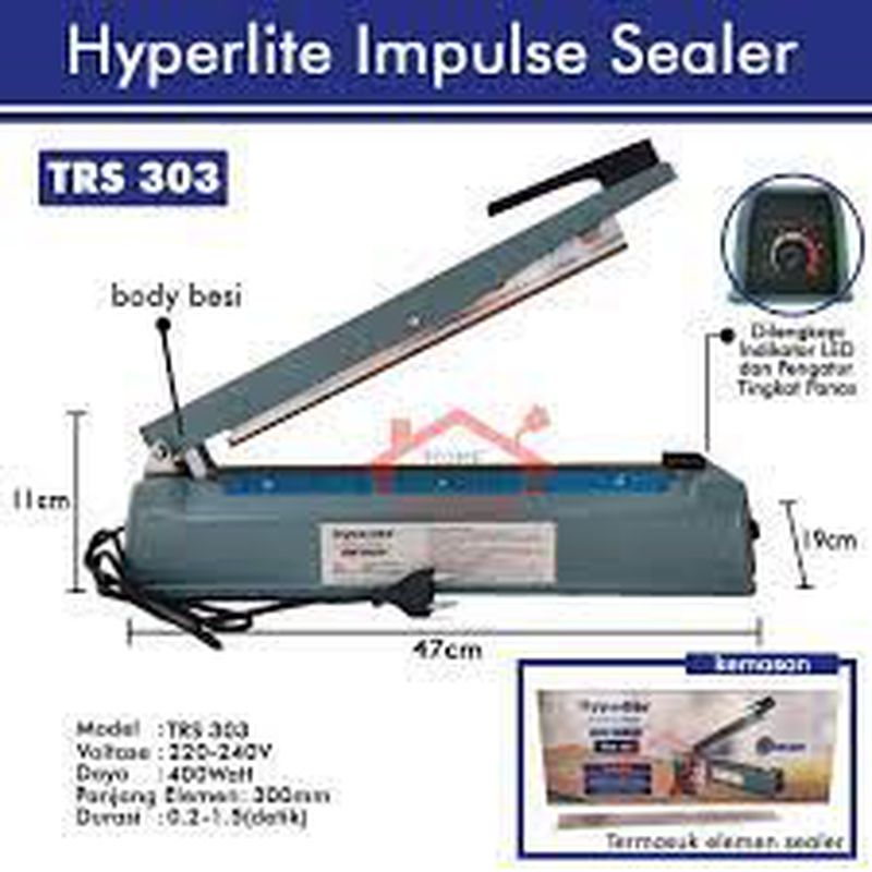 Impulse sealer TRS 303 Body Besi 30 cm