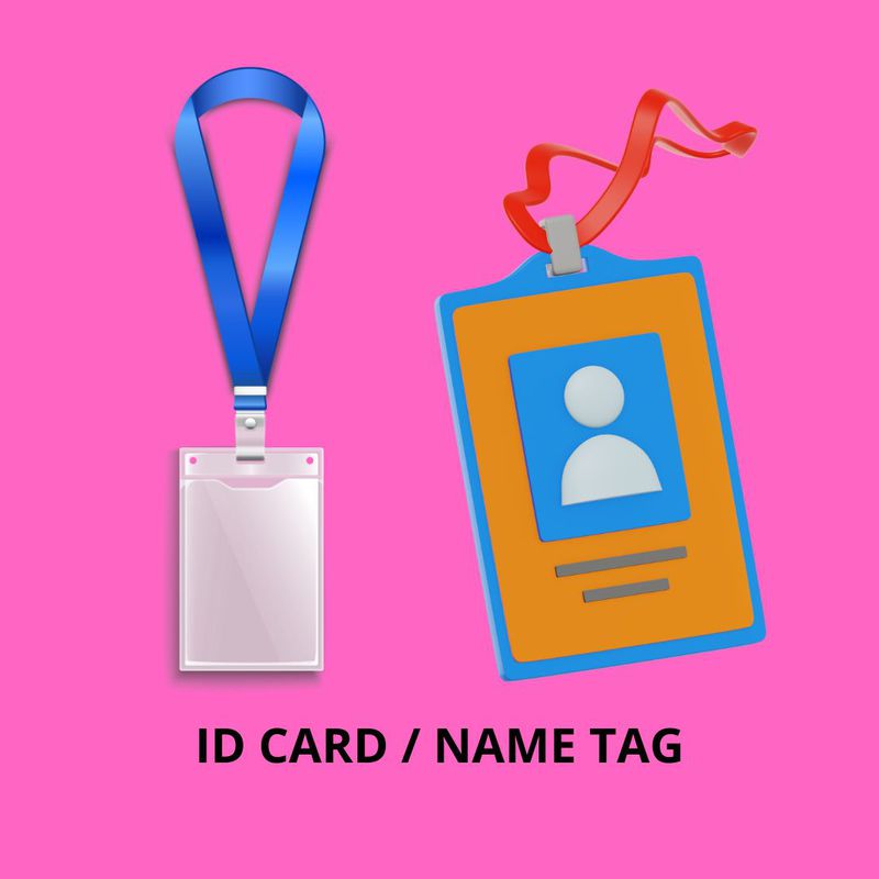 Name tag dan id card