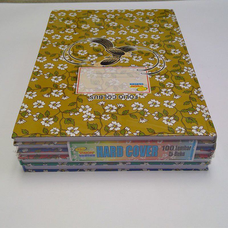 Buku Folio Hard Cover 100 Lembar VISION