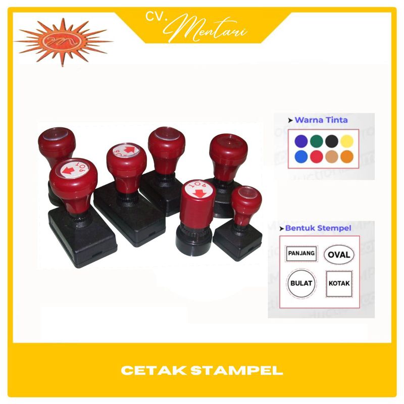 CETAK STAMPLE CUSTOM