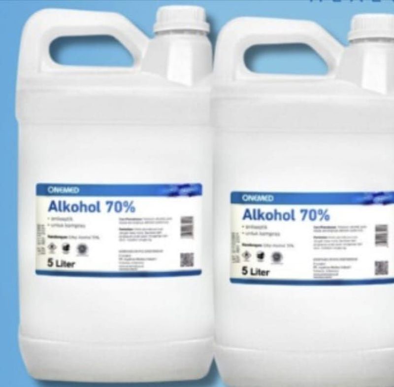 Alkohol 70 % 5 lt