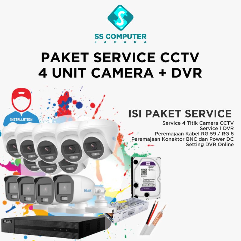 Paket Service CCTV