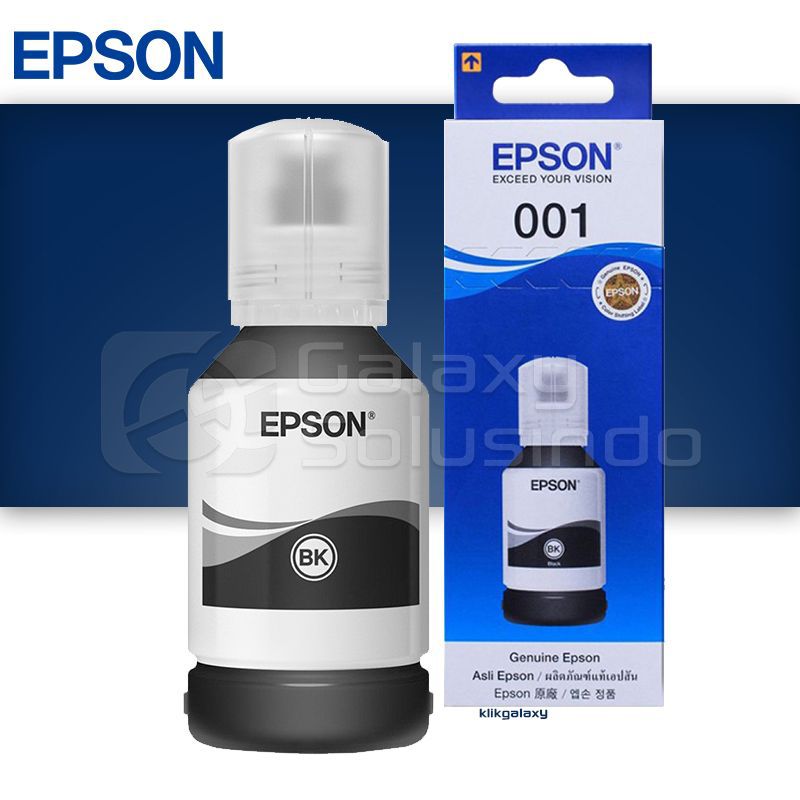 Tinta Toner Printer Epson 001 Black