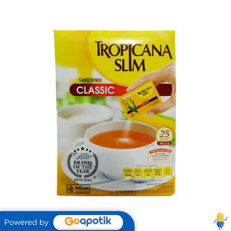 TROPICANA SLIM CLASSIC 50G (25 SASET)